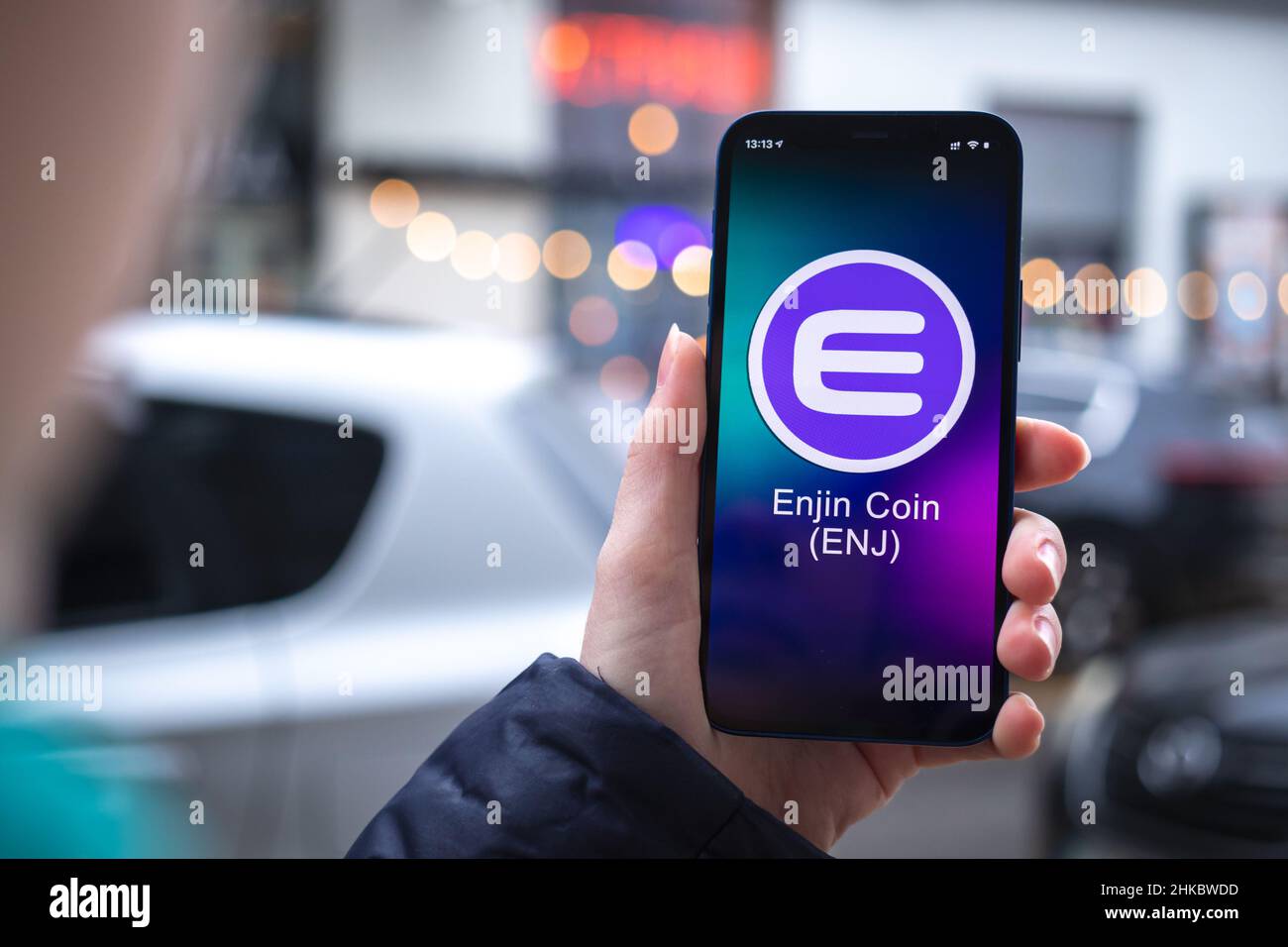 Enj symbol hi-res stock photography and images - Alamy