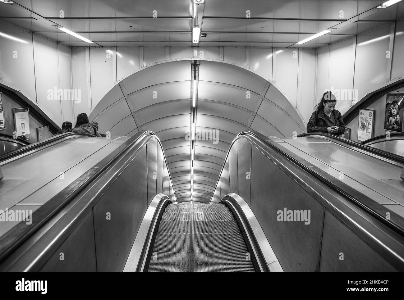 Tube tiles Black and White Stock Photos & Images - Alamy