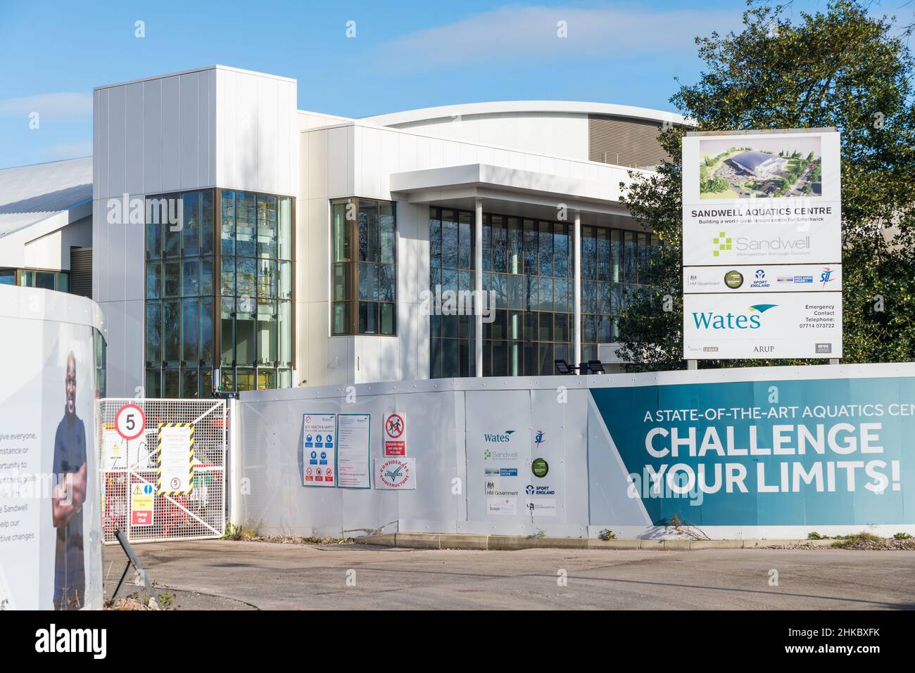 Sandwell Aquatics Centre in Smethwick, West Midlands where the ...