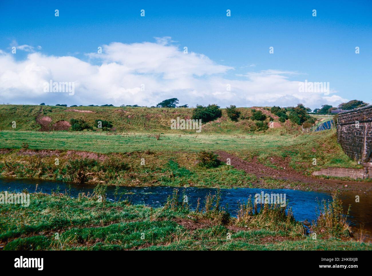 Birrens - remains of a Roman fort Blatobulgium in the territory of ...