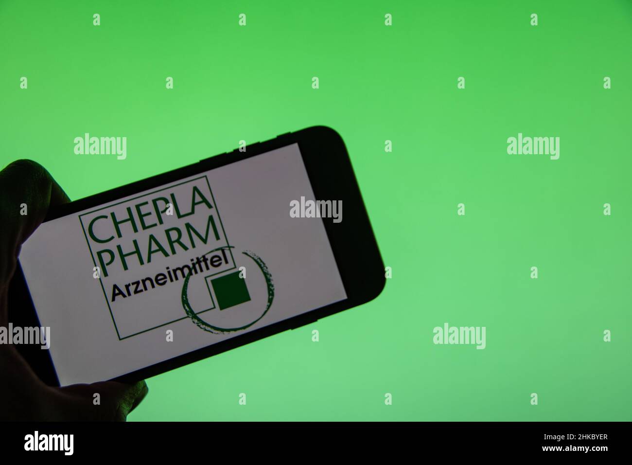 Rheinbach, Germany 2 February 2022, The brand logo of the German ...