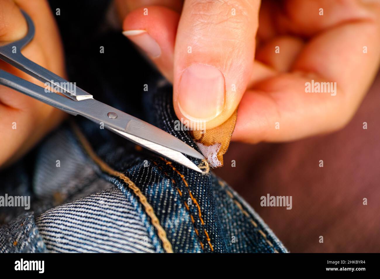 Cut off jeans hi-res stock photography and images - Alamy