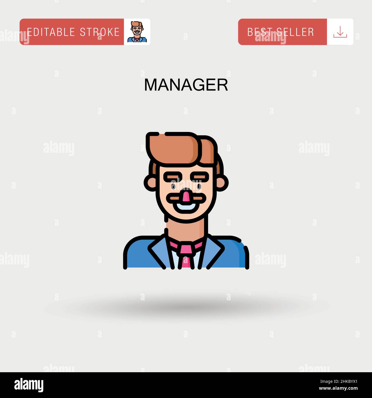 Project manager office computer woman Stock Vector Images - Alamy