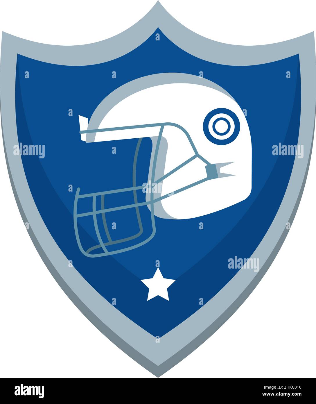american football team shield Stock Vector Image & Art - Alamy