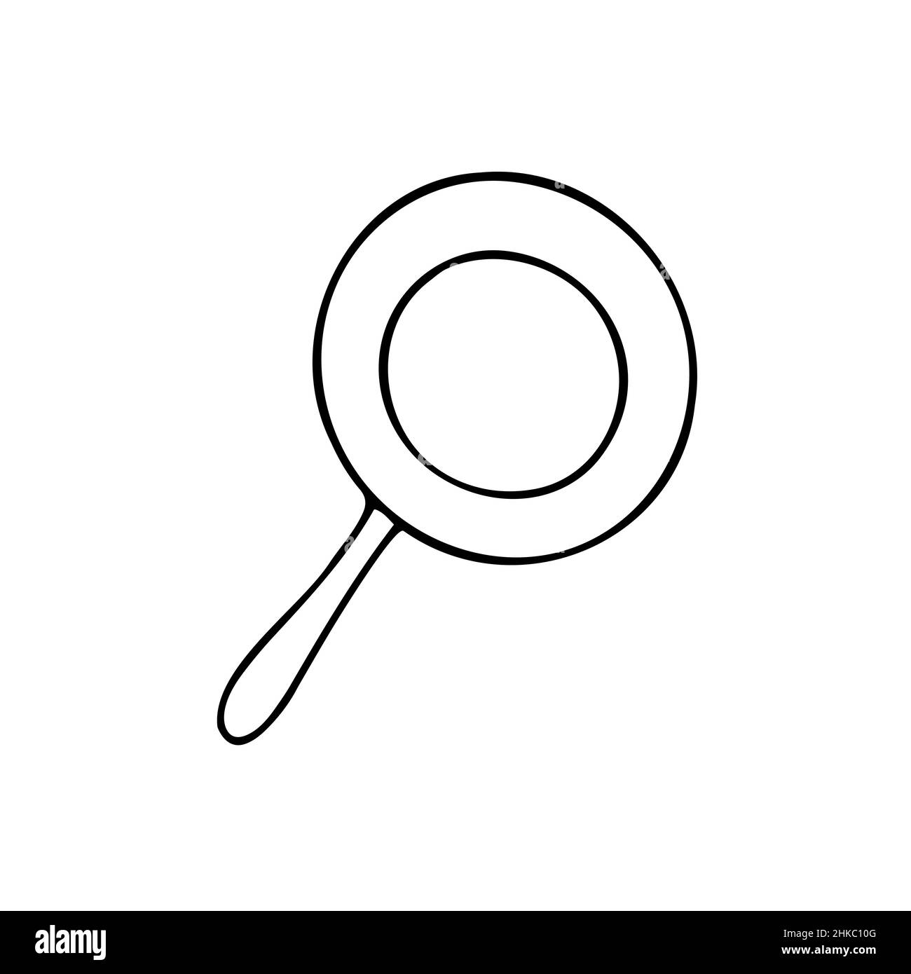 Pan fried dishes Stock Vector Images - Alamy