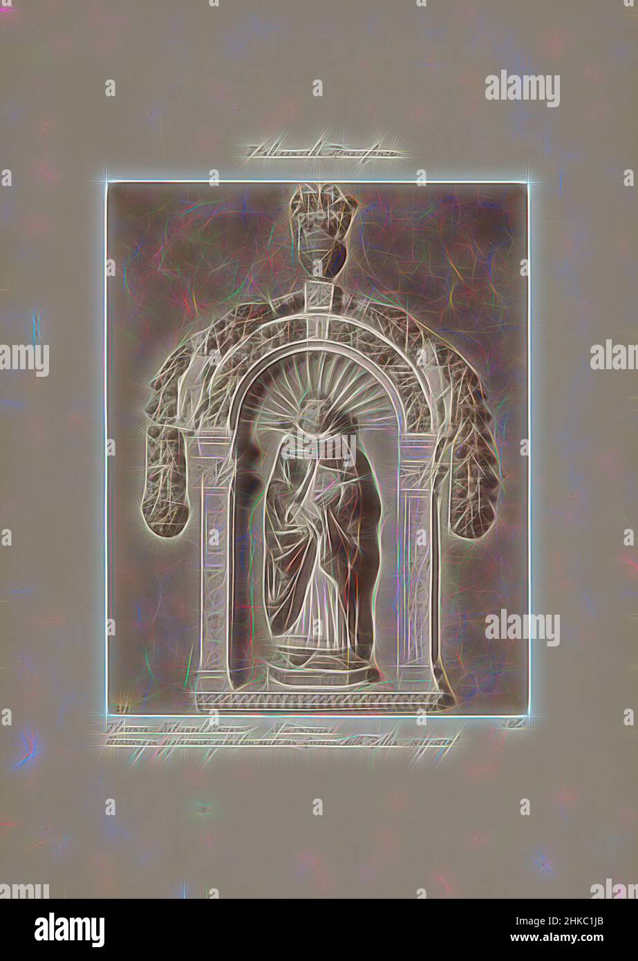 Inspired by Wall sculpture of a saint, presumably Dominicus Guzman, by ...