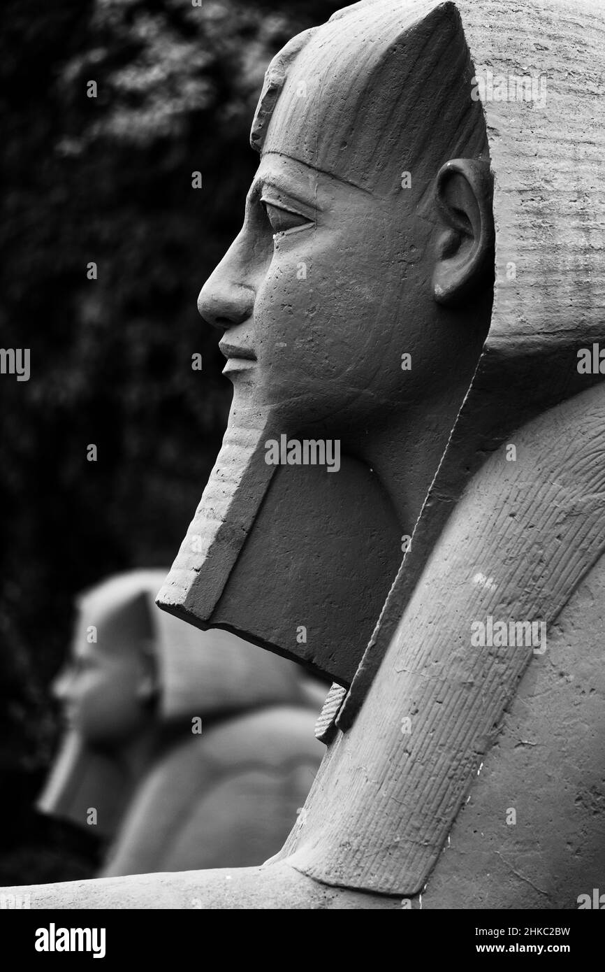 Crystal Palace Sphinx Stock Photo - Alamy