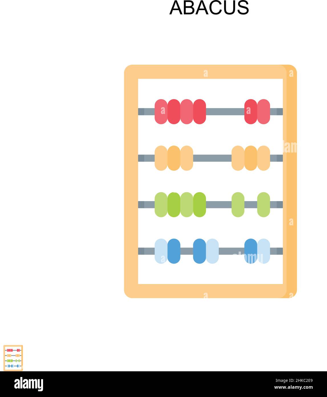 Wooden abacus school vintage retro Stock Vector Images - Alamy