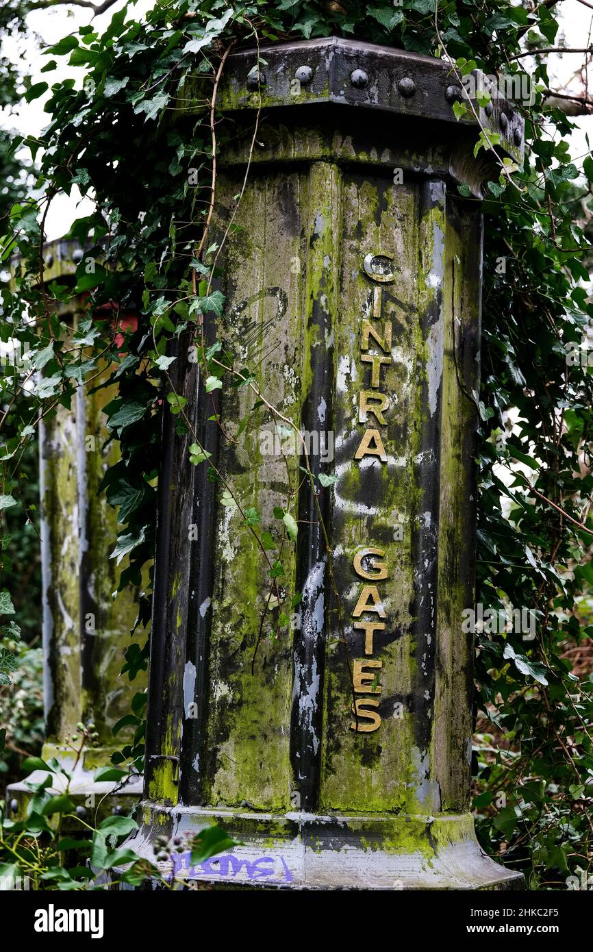 Crystal Palace Gates Stock Photo - Alamy