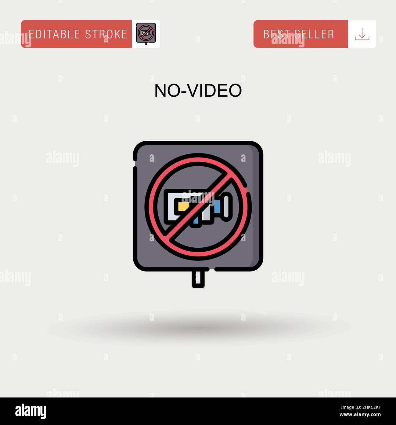 Video prohibited sign hi-res stock photography and images - Alamy