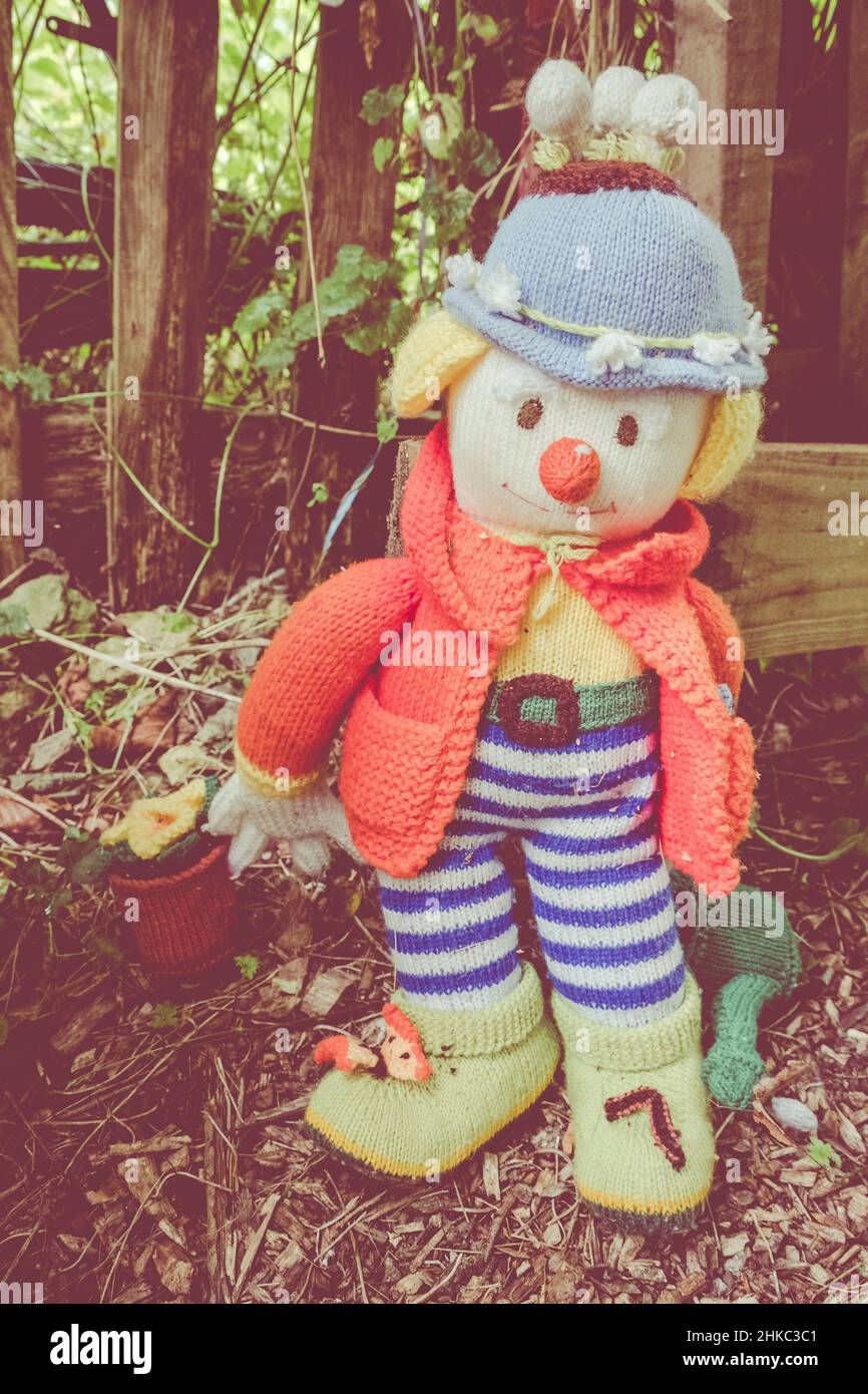 Knitted clown hi-res stock photography and images - Alamy