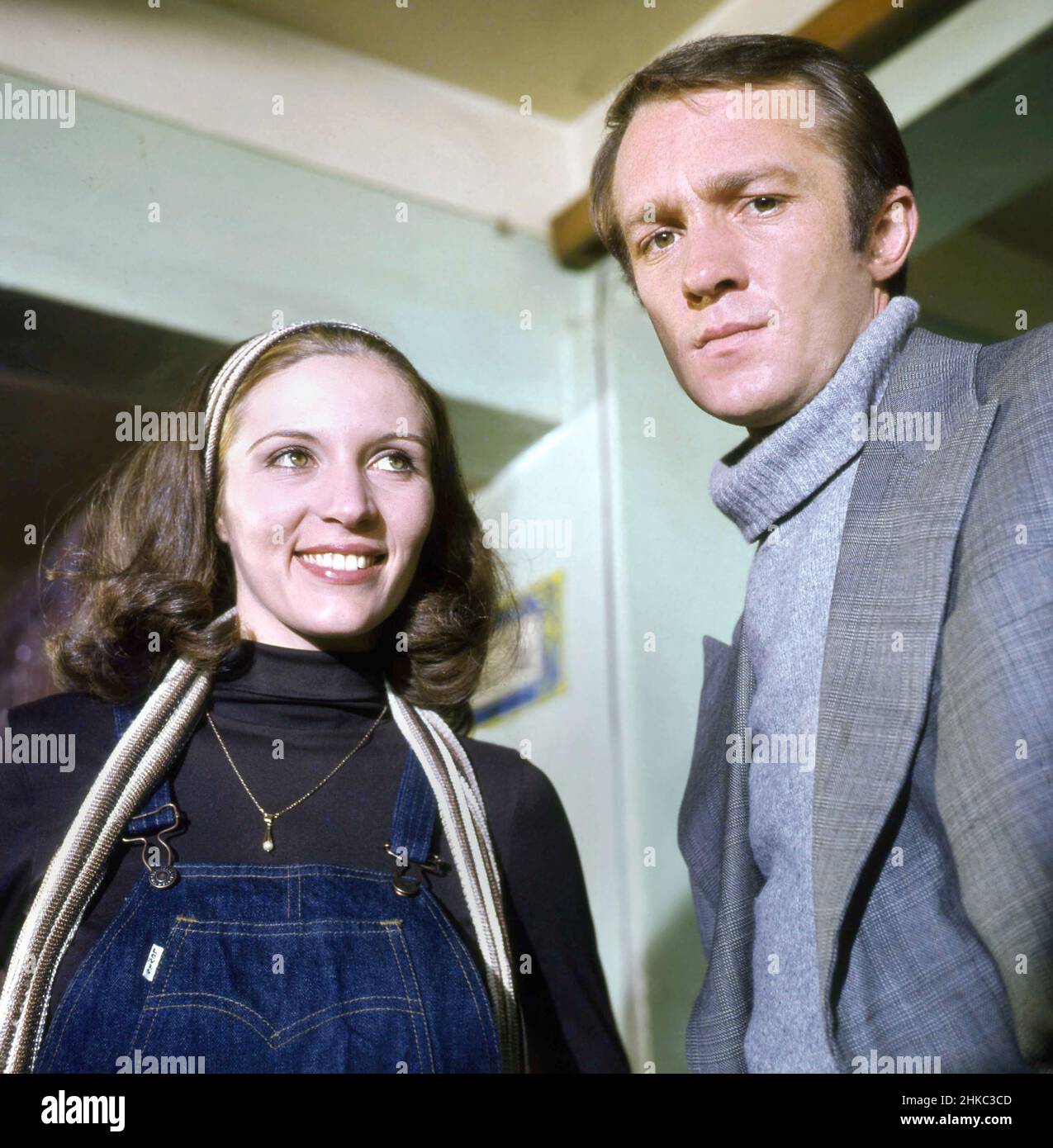 Romanian actors Aimee Iacobescu & Vladimir Gaitan, 1980 Stock Photo - Alamy