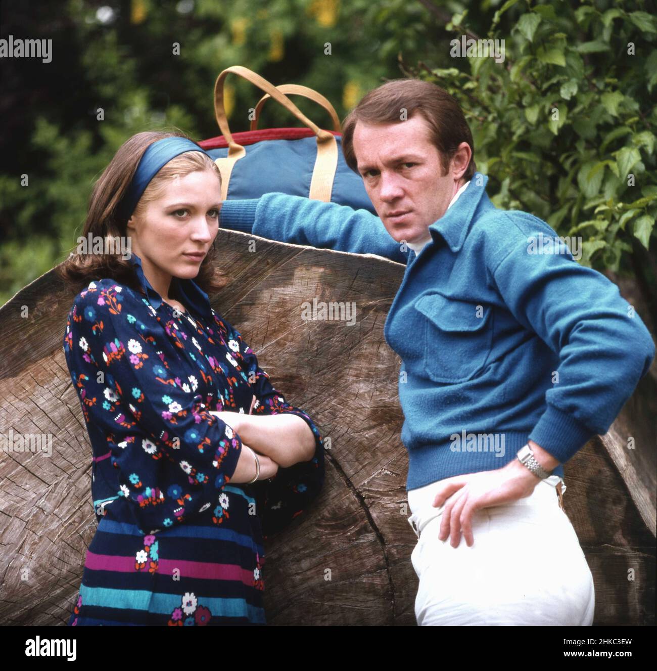 Romanian actors Aimee Iacobescu & Vladimir Gaitan, 1980 Stock Photo - Alamy