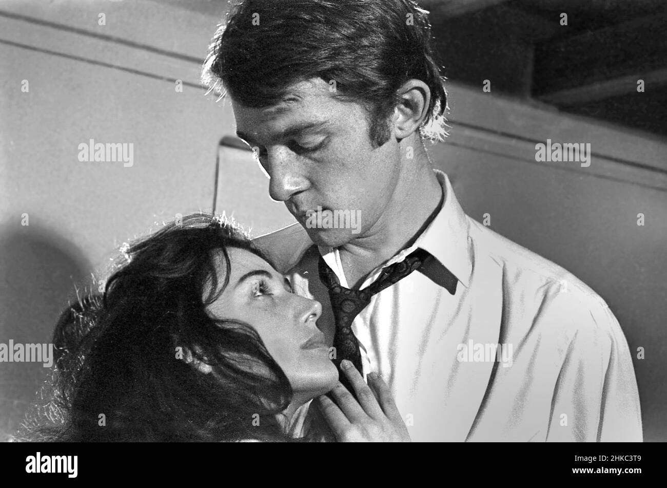 Romanian actors Violeta Andrei & Vladimir Gaitan, approx. 1972 Stock ...