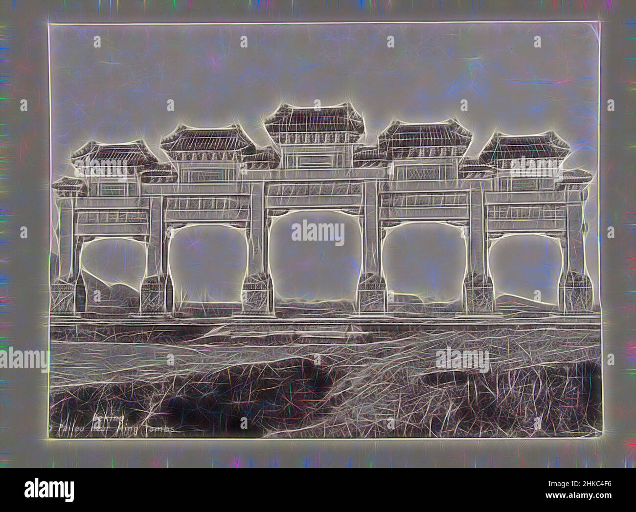 Inspired by Ornamental gate near Ming Tombs, Beijing, Beijing: Pailou ...