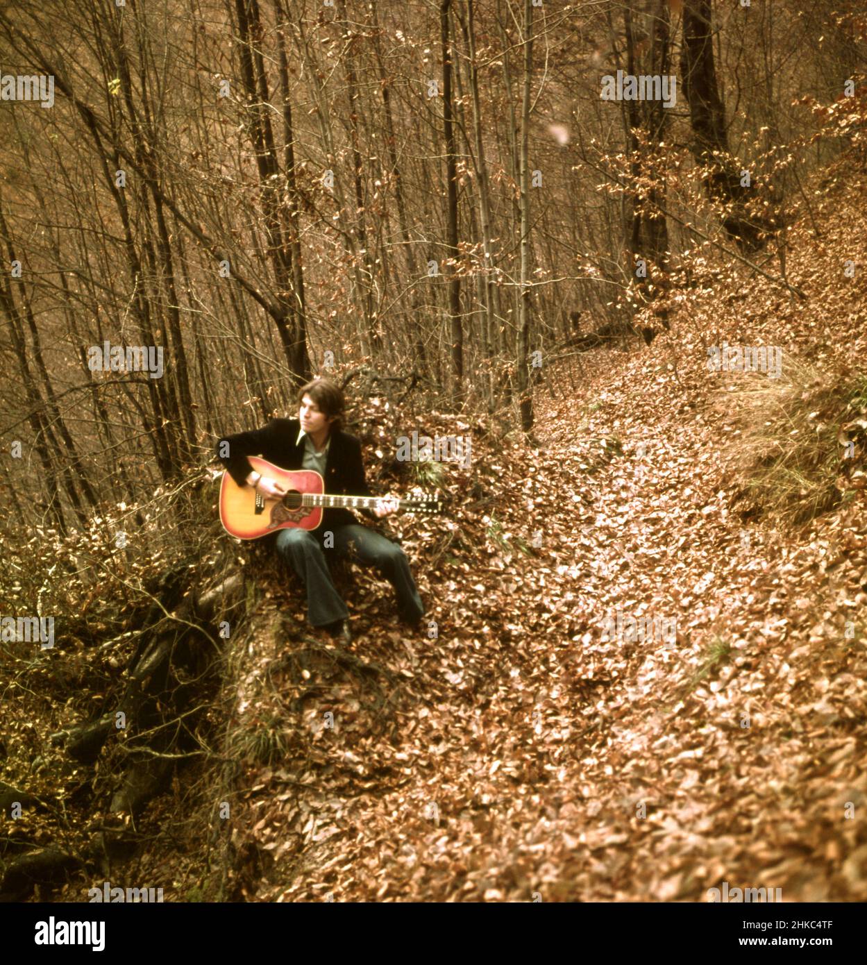Romanian folk singer Dan Chebac, 1975 Stock Photo - Alamy