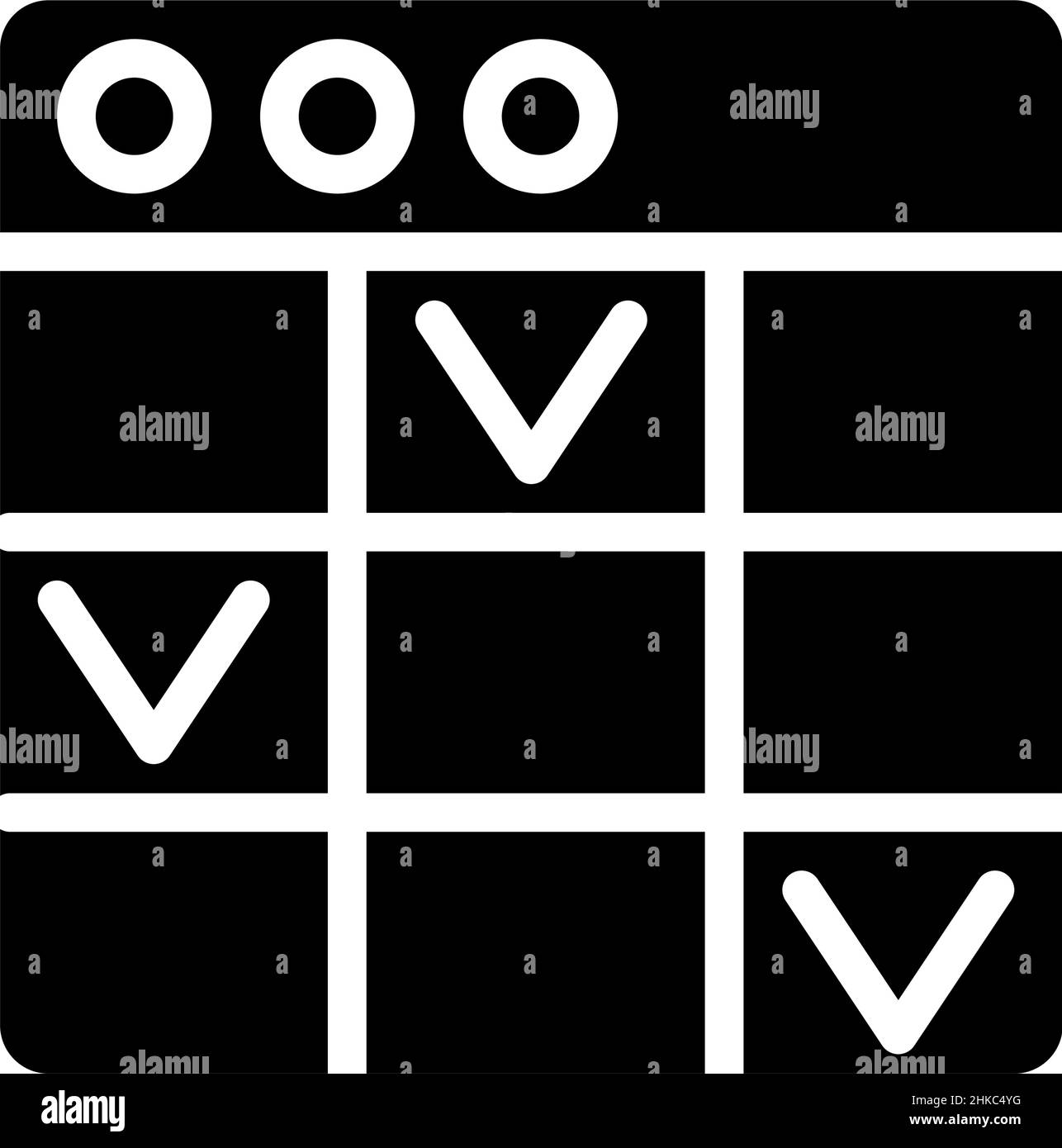 Task management software black glyph icon Stock Vector Image & Art - Alamy