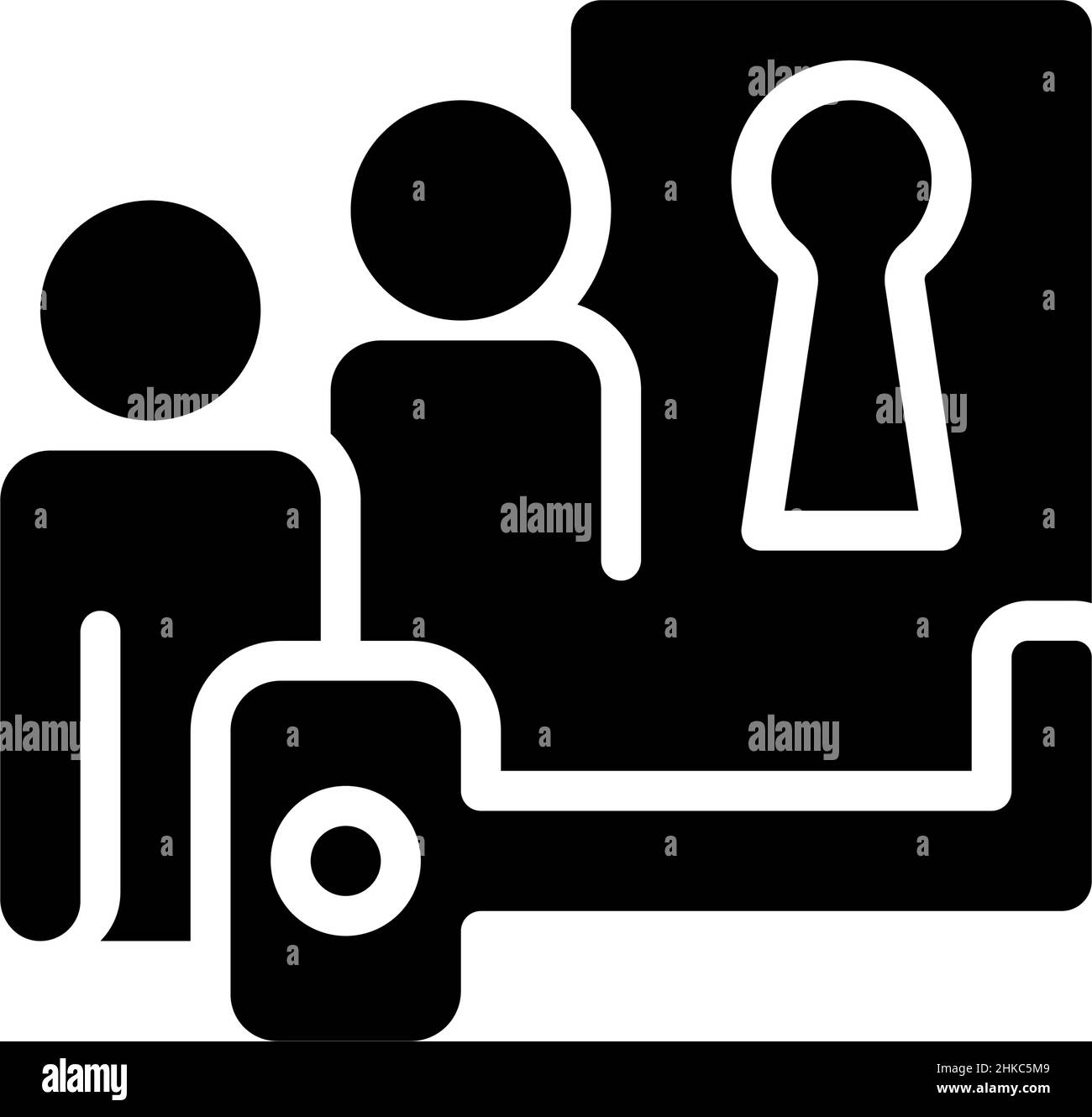 Problem solving black glyph icon Stock Vector Image & Art - Alamy