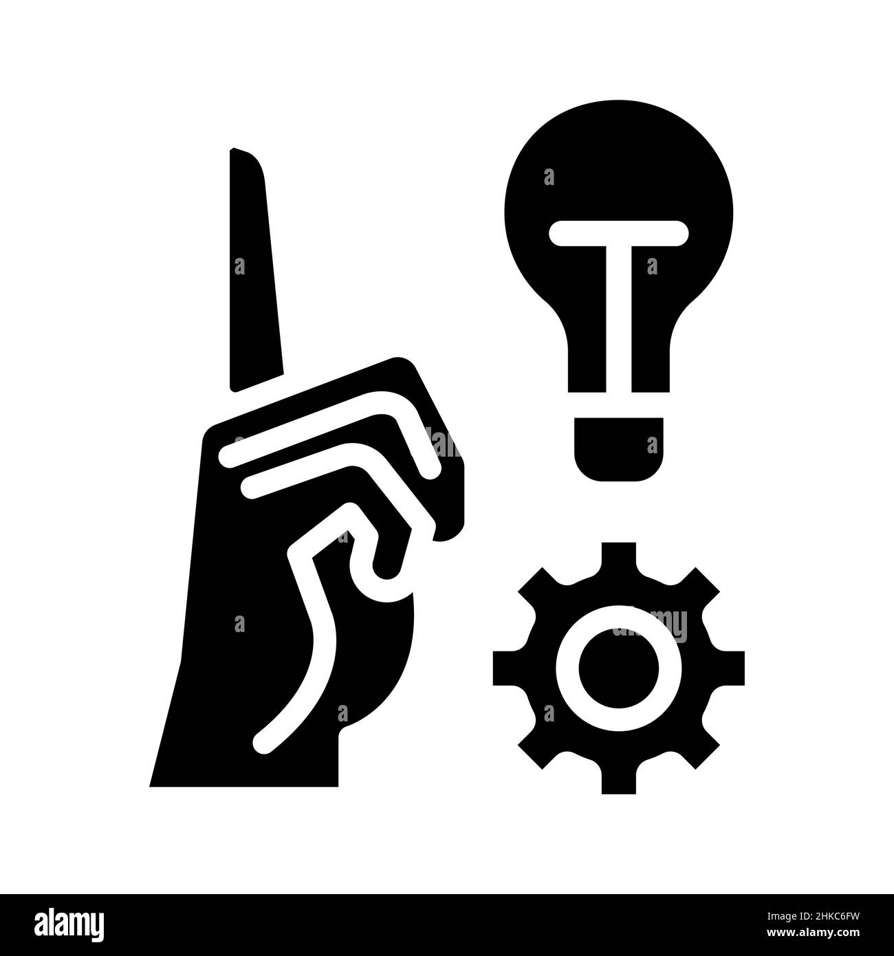 New logo idea Black and White Stock Photos & Images - Alamy