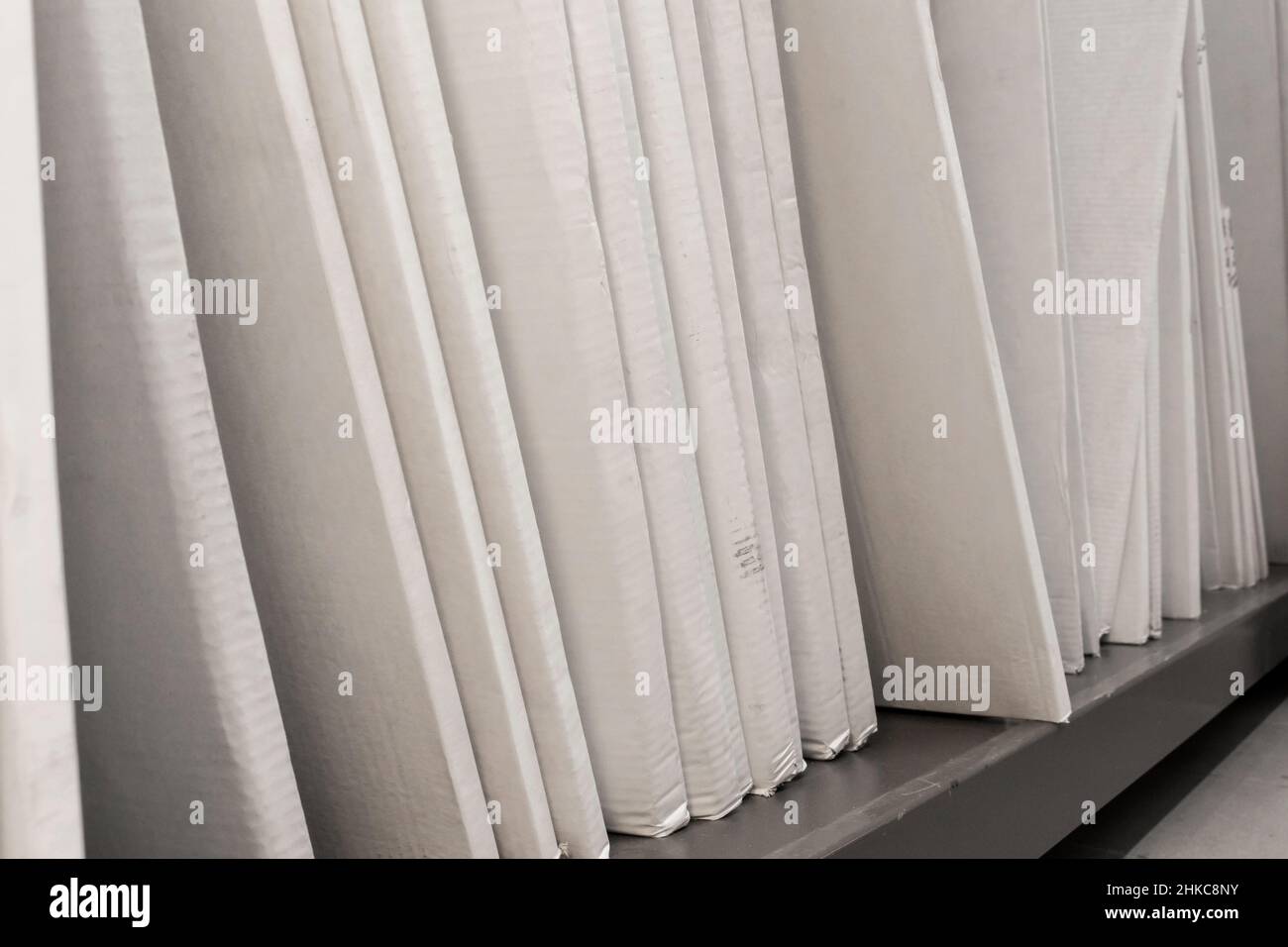 Supply of building materials objects on the store shelf products and ...