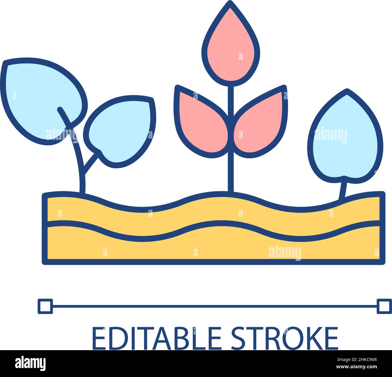 Wild grass RGB color icon Stock Vector Image & Art - Alamy