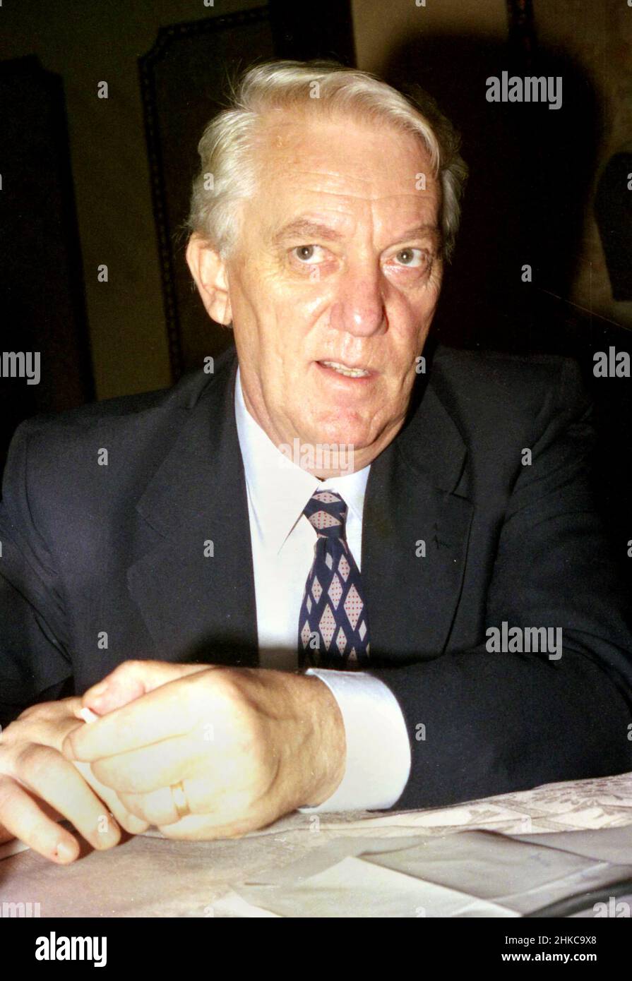 Romanian film director & producer Titus Munteanu, approx. 1980 Stock ...