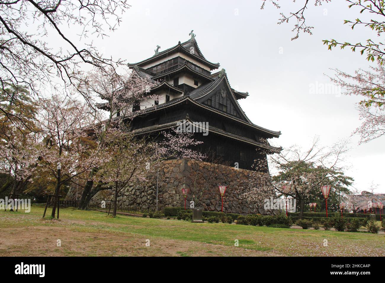 castle in matsue in japan Stock Photo - Alamy