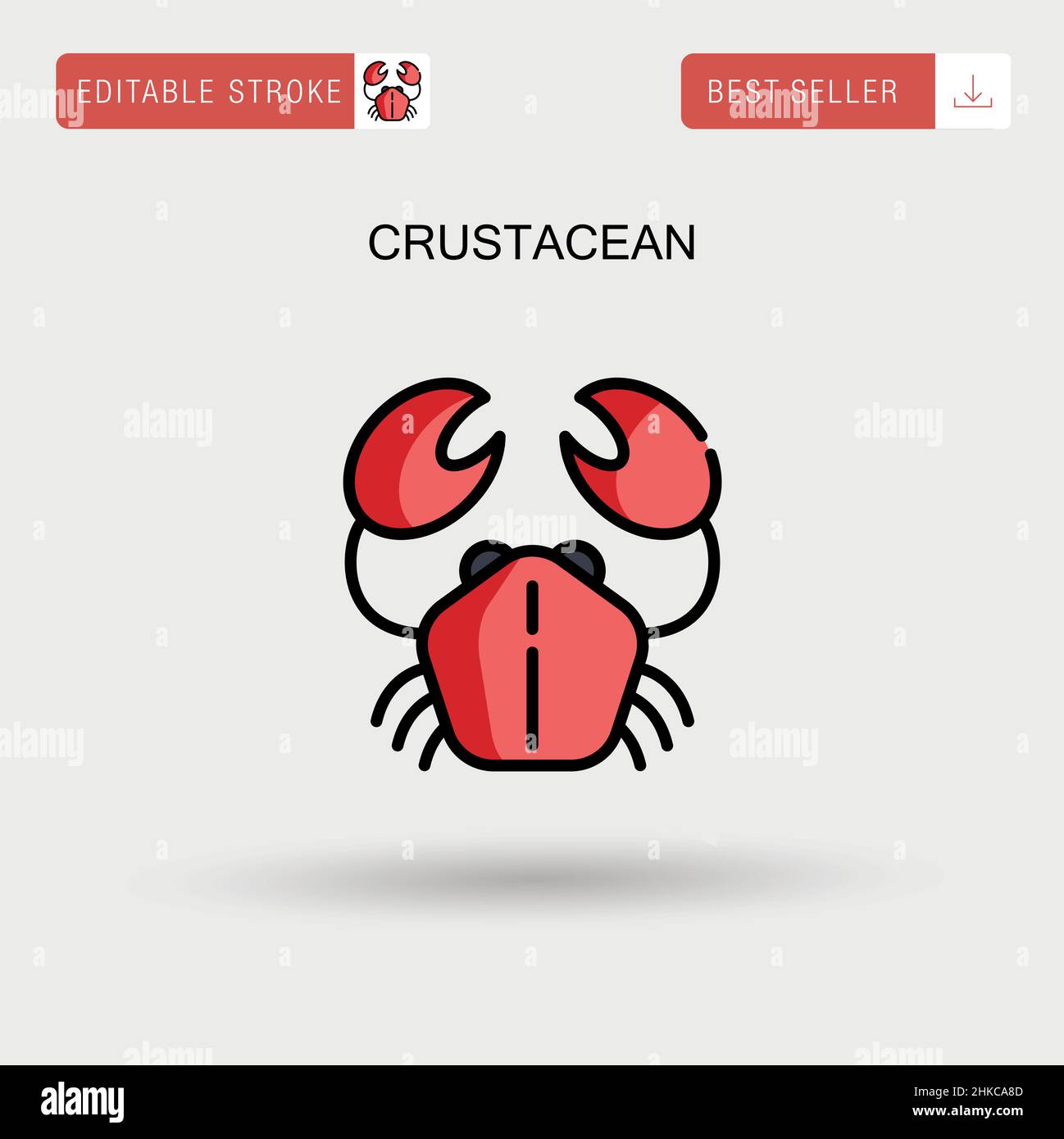 Symbol crustacean hi-res stock photography and images - Alamy