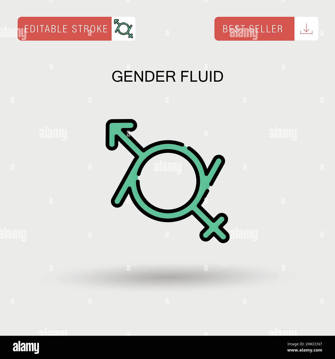Gender Fluid Symbol