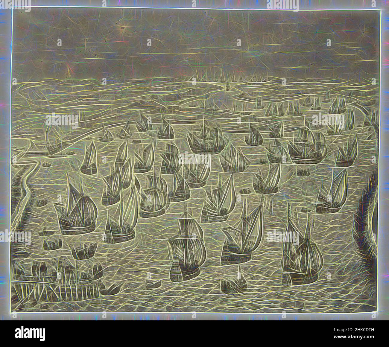 Inspired by Battle of Lillo, Tapestry depicting the naval battle at ...