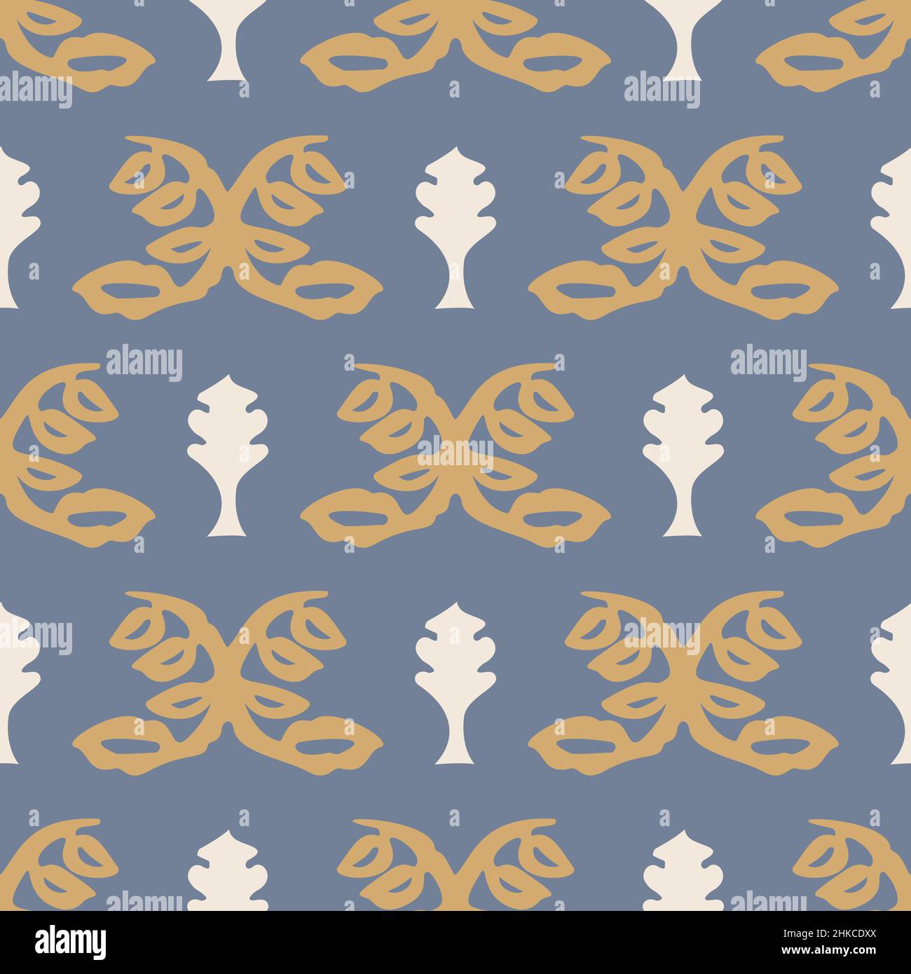 French fleur de lis royal lily seamless pattern. Farmhouse cottage ...