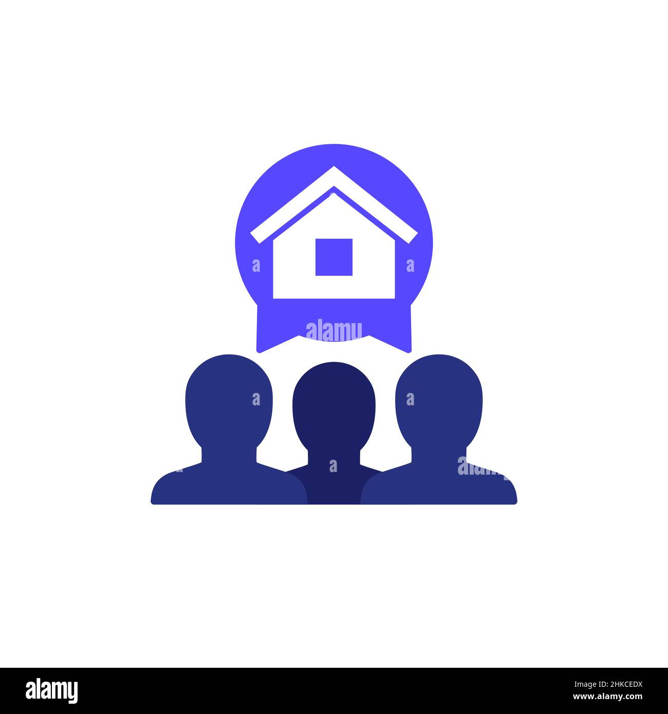 tenants or house residents icon Stock Vector Image & Art - Alamy