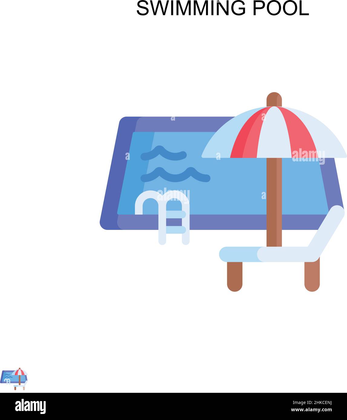 Swimming pool spa at luxury hotel Stock Vector Images - Alamy