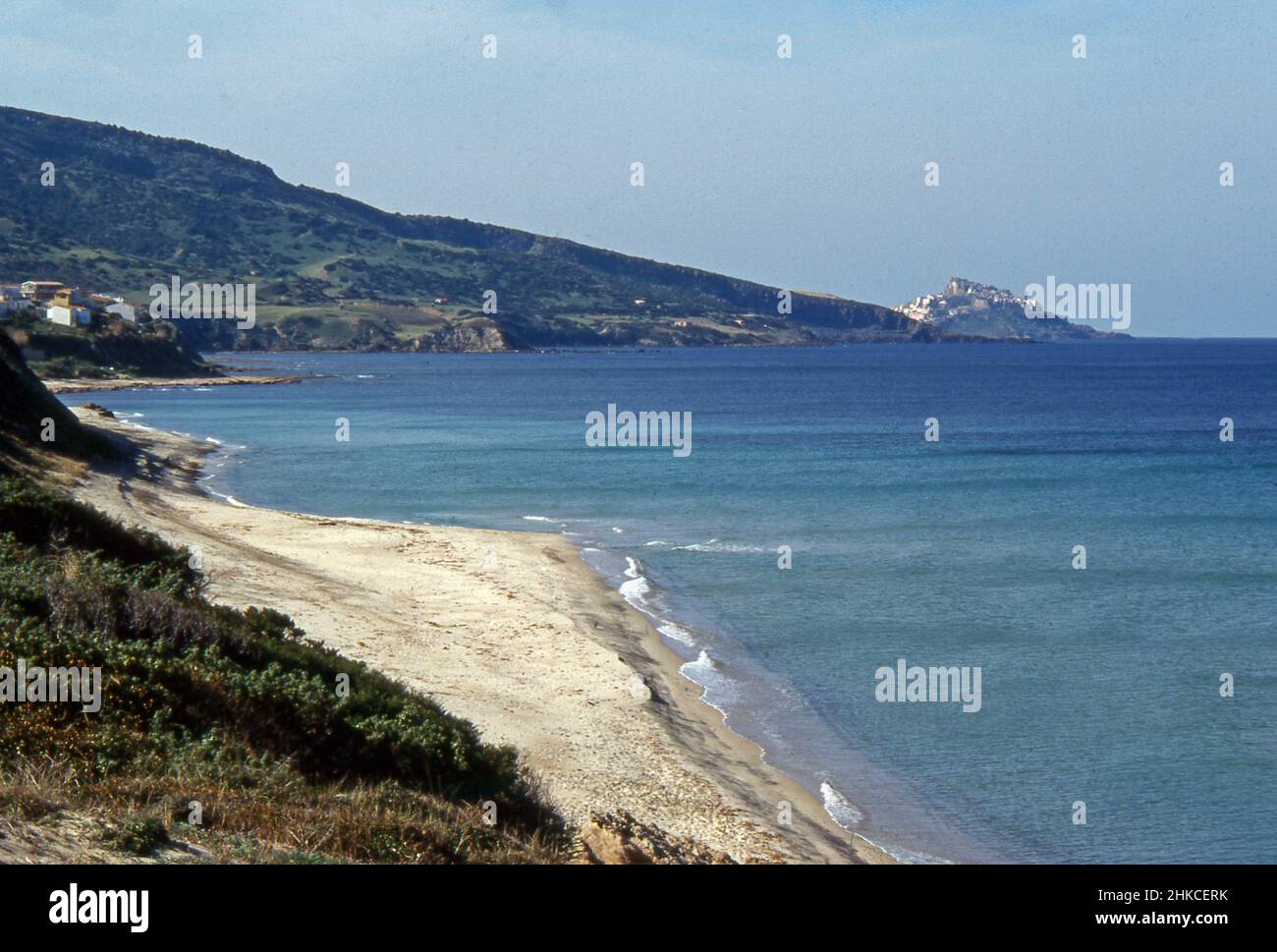 valledoria, Sardinia, Italy (scanned from colorslide Stock Photo - Alamy