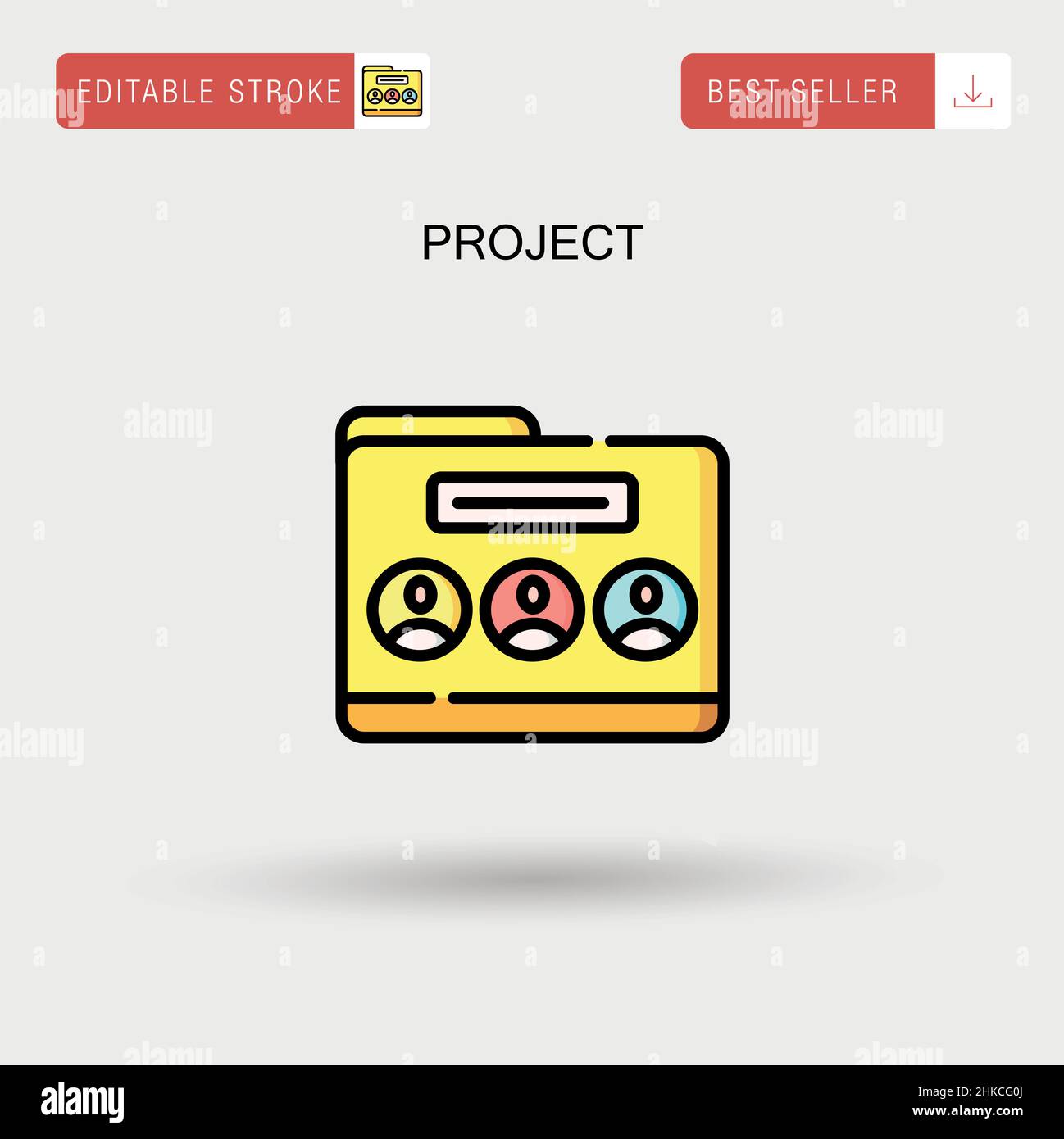 Cooperation project Stock Vector Images - Alamy