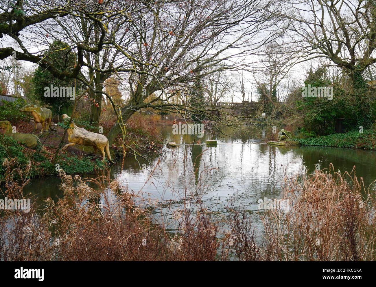 Crystal Palace Park, London, England Stock Photo - Alamy