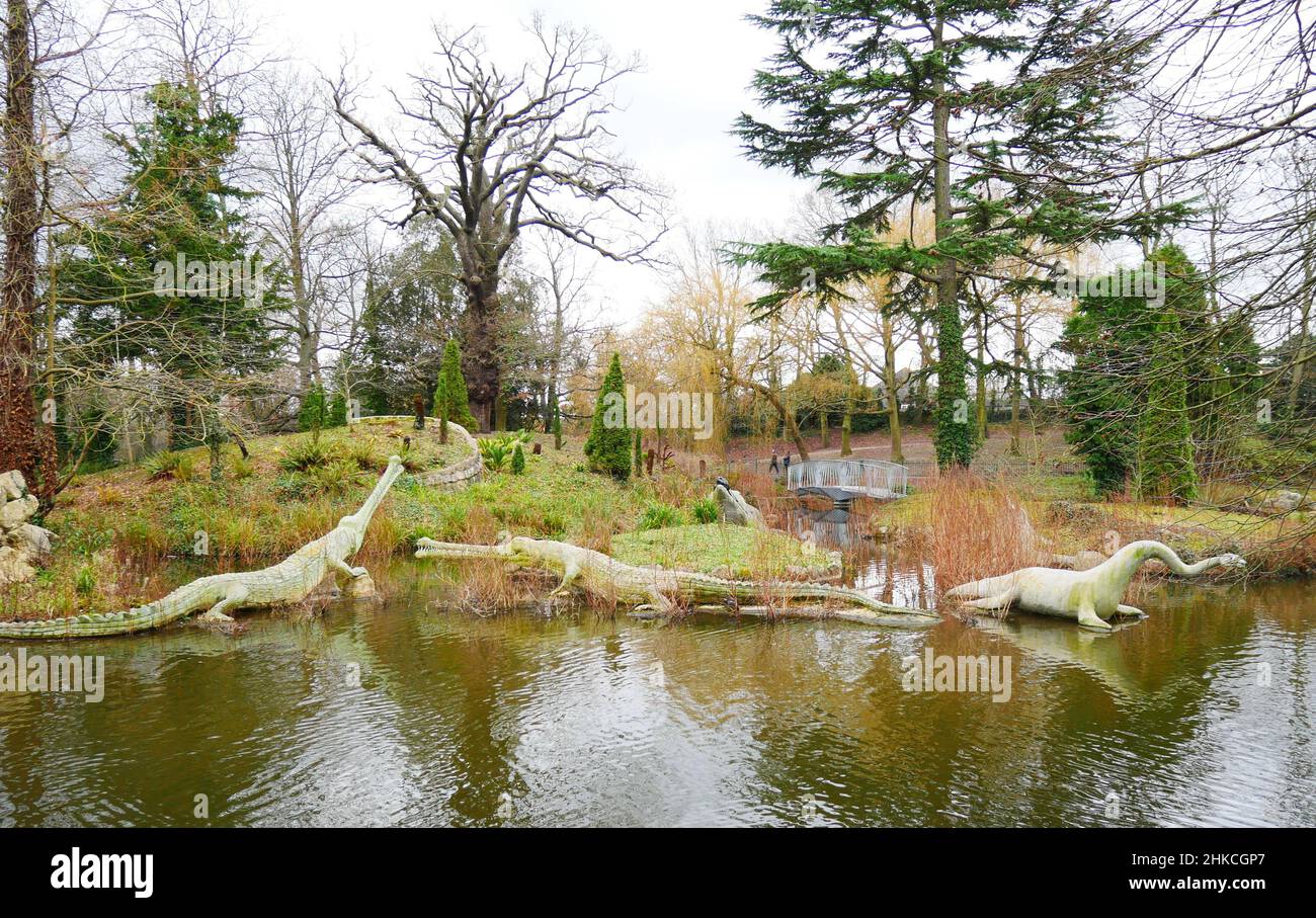 Crystal Palace Park, London, England Stock Photo - Alamy
