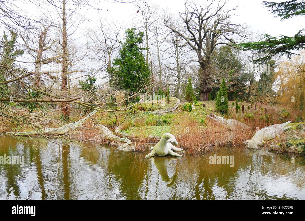 Crystal Palace Park, London, England Stock Photo - Alamy