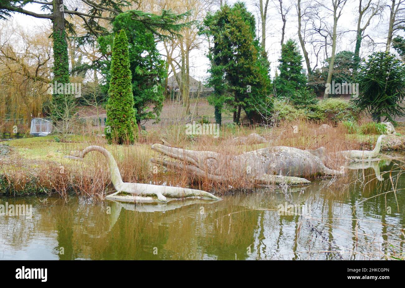 Crystal Palace Park, London, England Stock Photo - Alamy