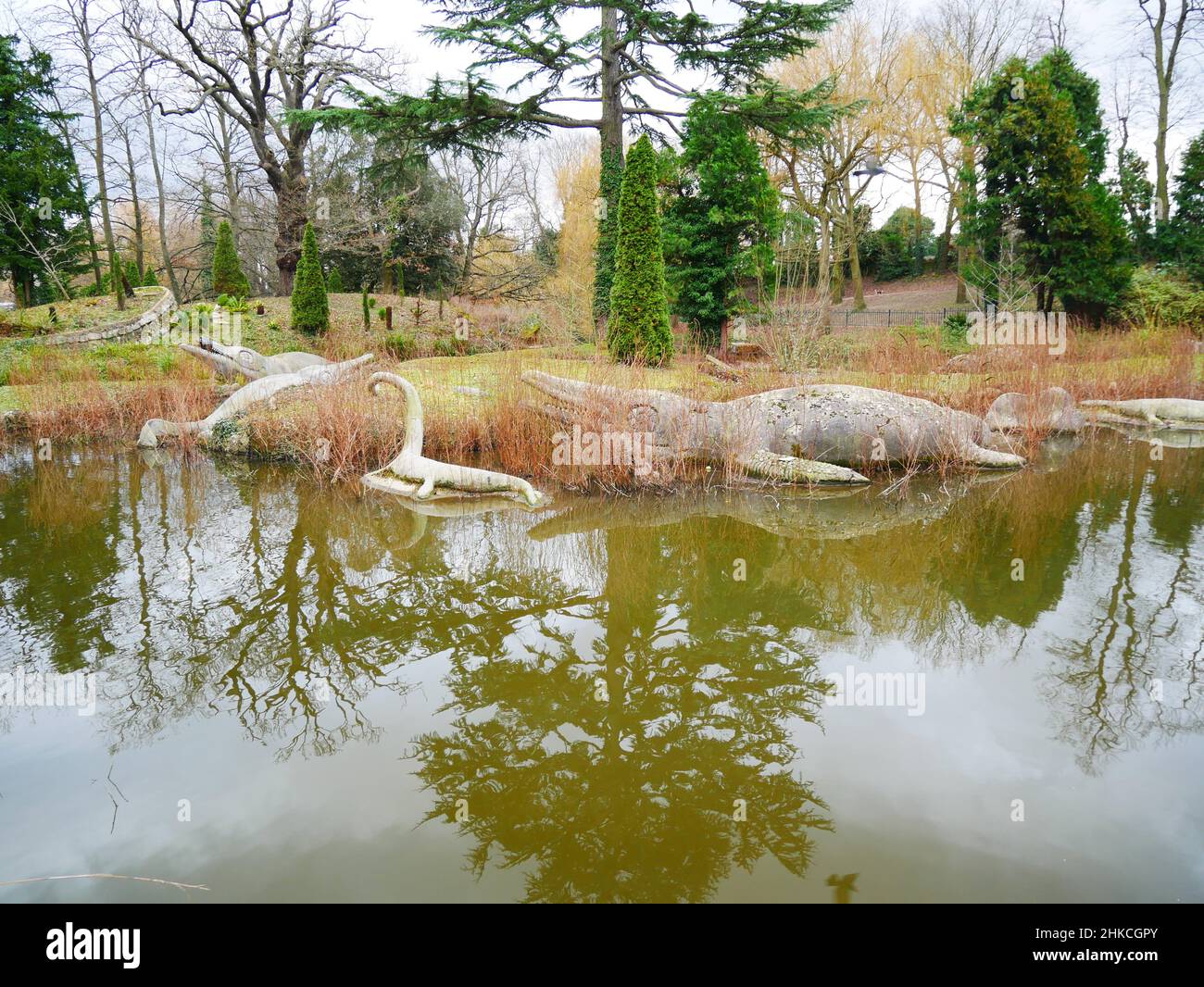 Crystal Palace Park, London, England Stock Photo - Alamy