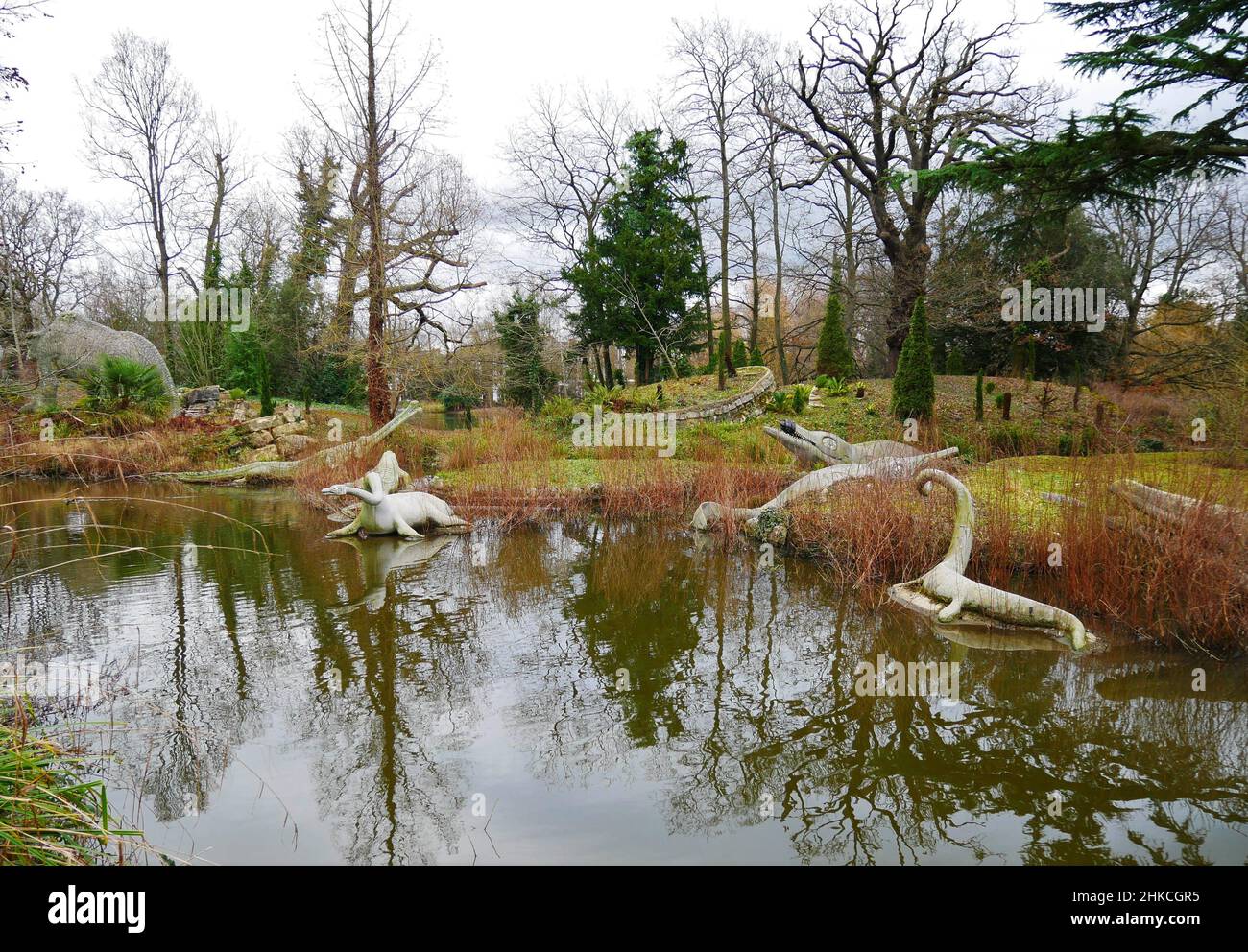 Crystal Palace Park, London, England Stock Photo - Alamy