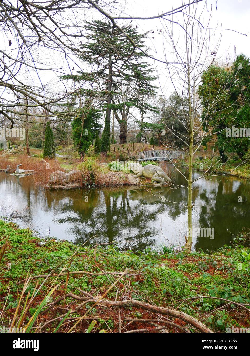 Crystal Palace Park, London, England Stock Photo - Alamy