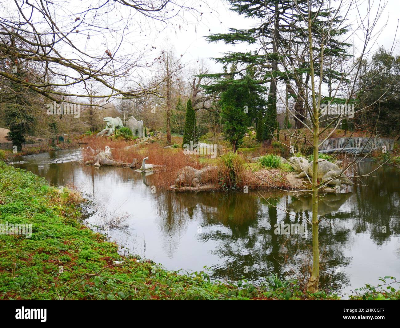 Crystal Palace Park, London, England Stock Photo - Alamy