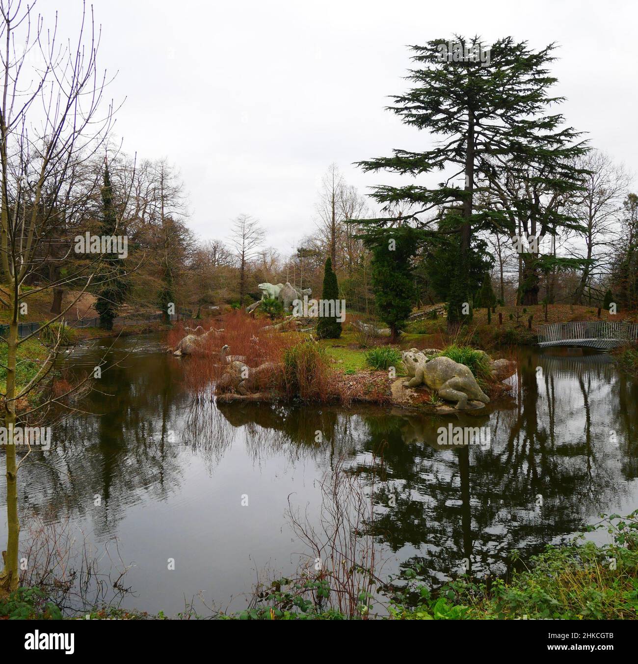 Crystal Palace Park, London, England Stock Photo - Alamy