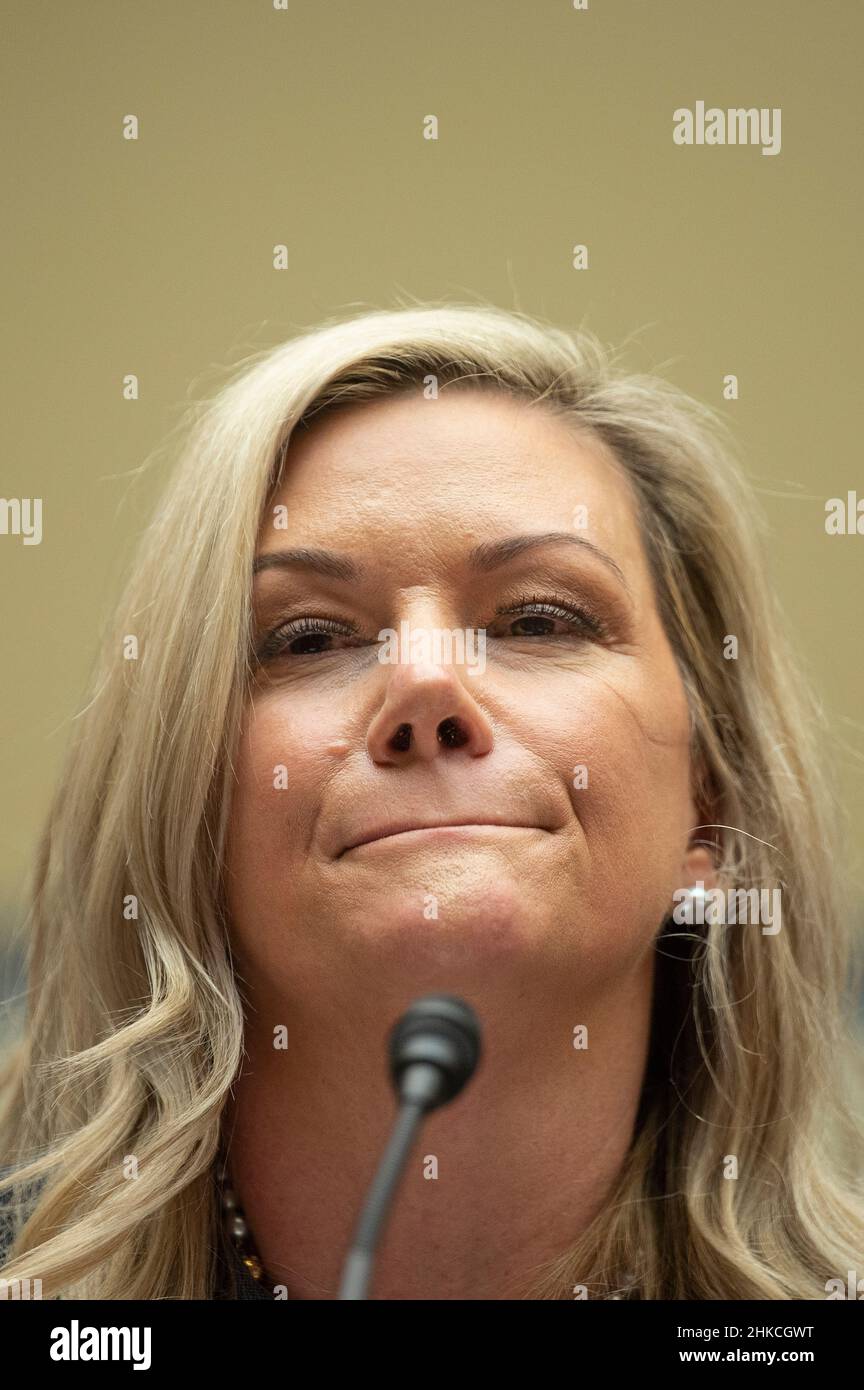 Washington, USA. 03rd Feb, 2022. Melanie Coburn, former Director of ...