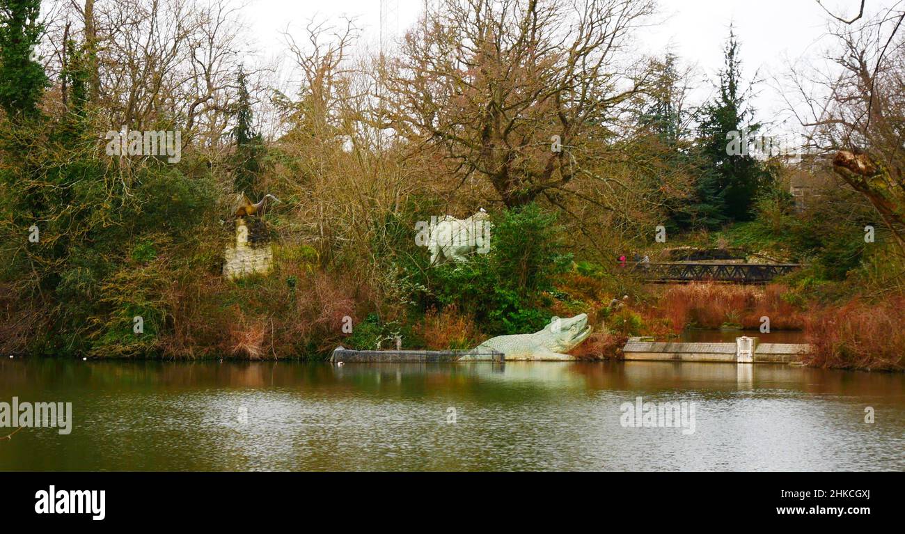 Crystal Palace Park, London, England Stock Photo - Alamy