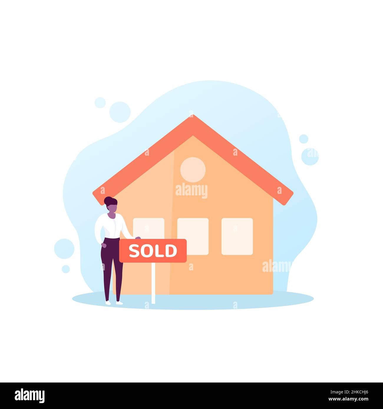 African american real estate agent Cut Out Stock Images & Pictures - Alamy