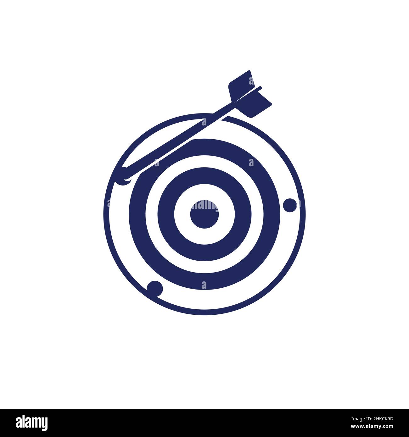 missed target icon on white Stock Vector Image & Art - Alamy
