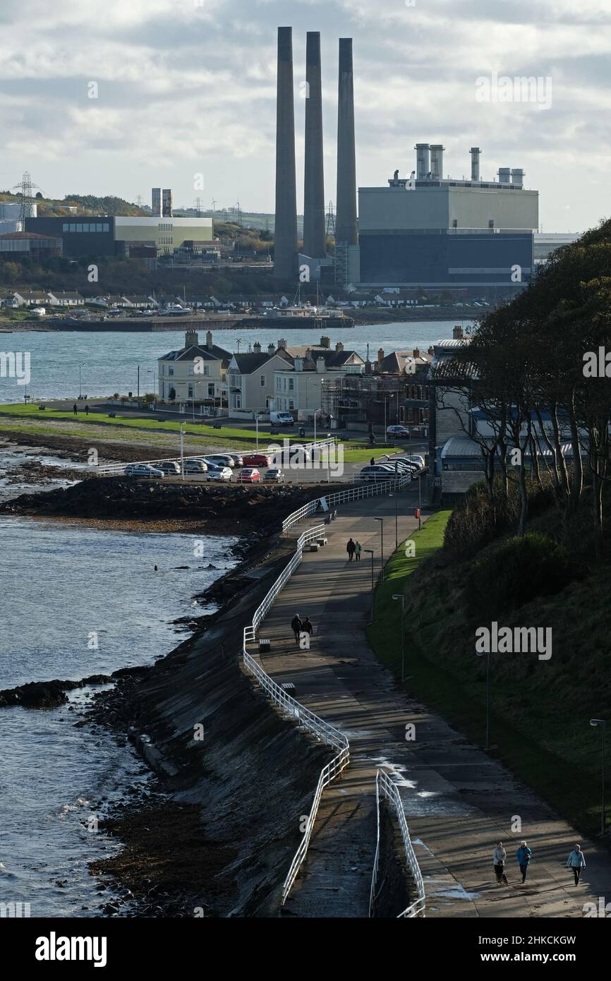 Ballylumford power station hi-res stock photography and images - Alamy