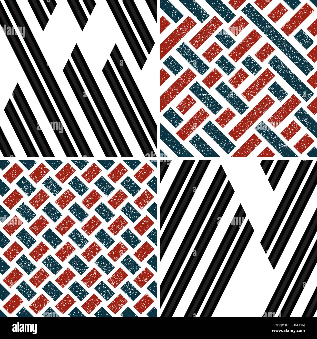 4 different vector patterns in the same package(eps). One pattern is ...